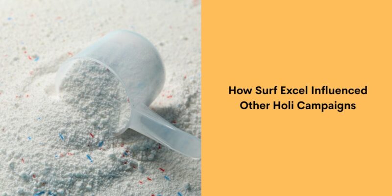 Surf Excel Holi Ad - Spreading Love & Colors Beyond Stains